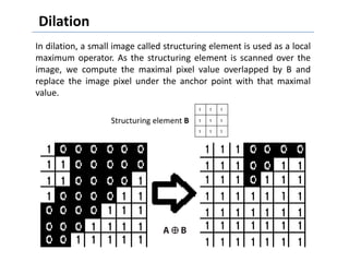 Morphological image processing | PPTX