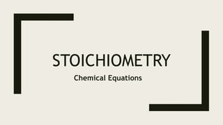 Stoichiometry_Calculations involving chemical equations.pptx
