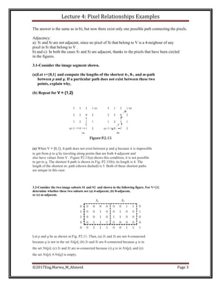 Pixel Relationships Examples | PDF