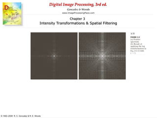 Digital image processing chapter 3rd full | PPT