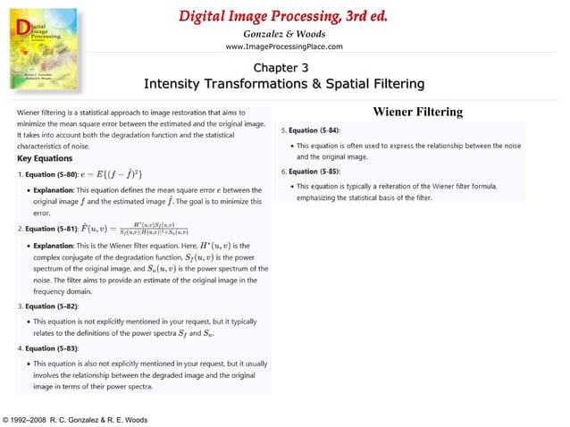 Digital Image Processing Chapter 4 presentation | PPT