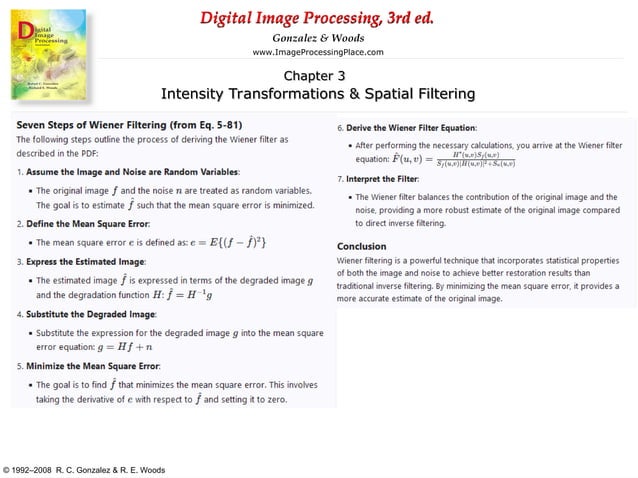 Digital Image Processing Chapter 4 presentation | PPT