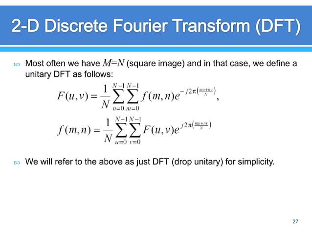 Frequency domain methods | PPTX | Physics | Science