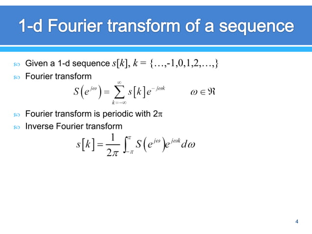 Frequency domain methods | PPTX | Physics | Science