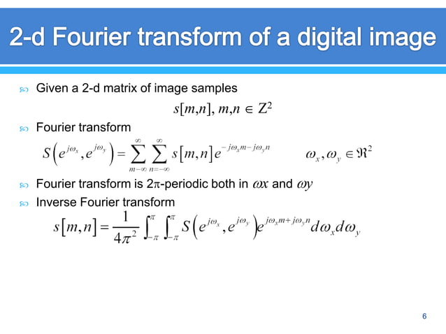 Frequency domain methods | PPTX | Physics | Science
