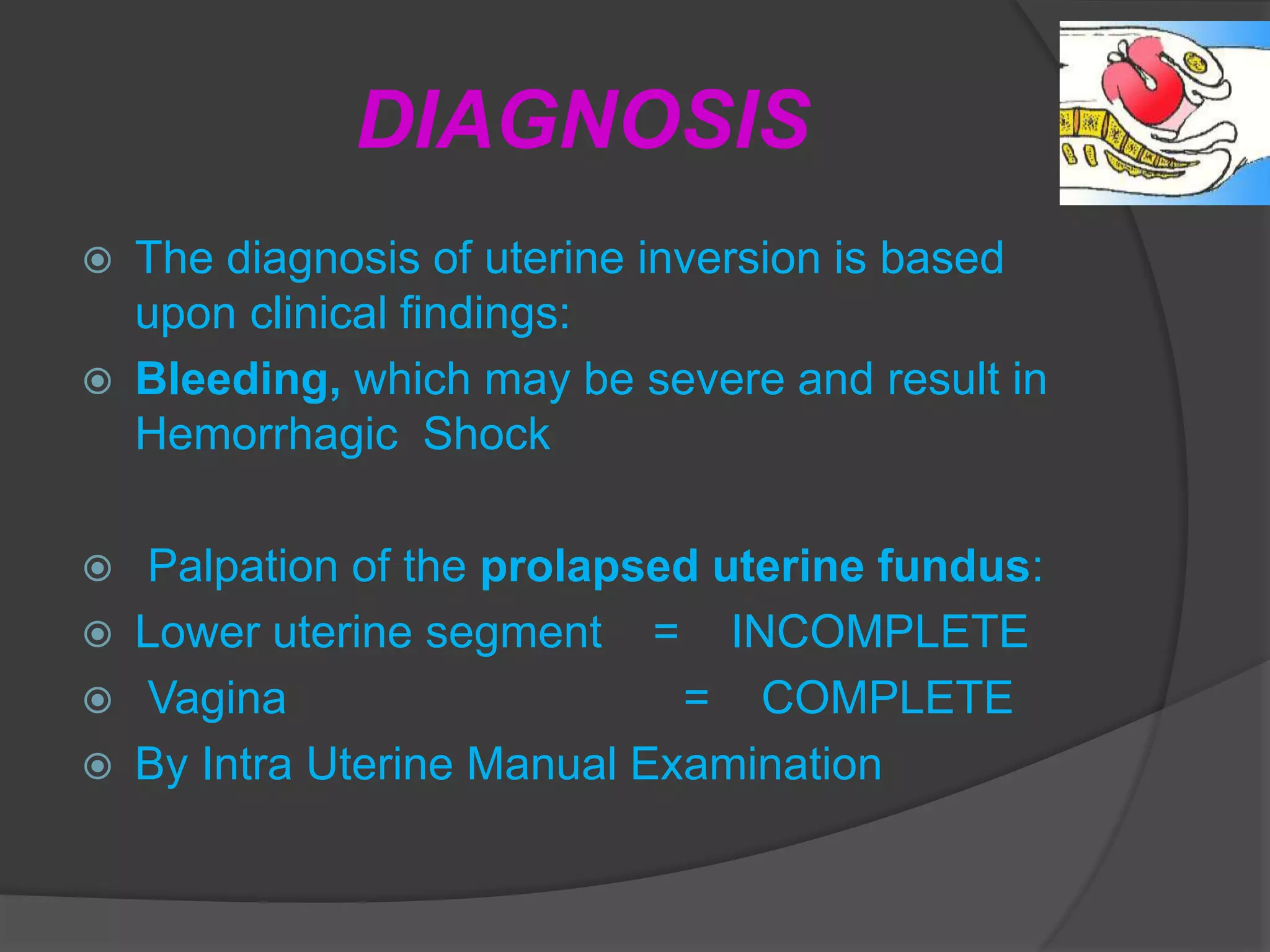 Inversion Of Uterus | PPTX
