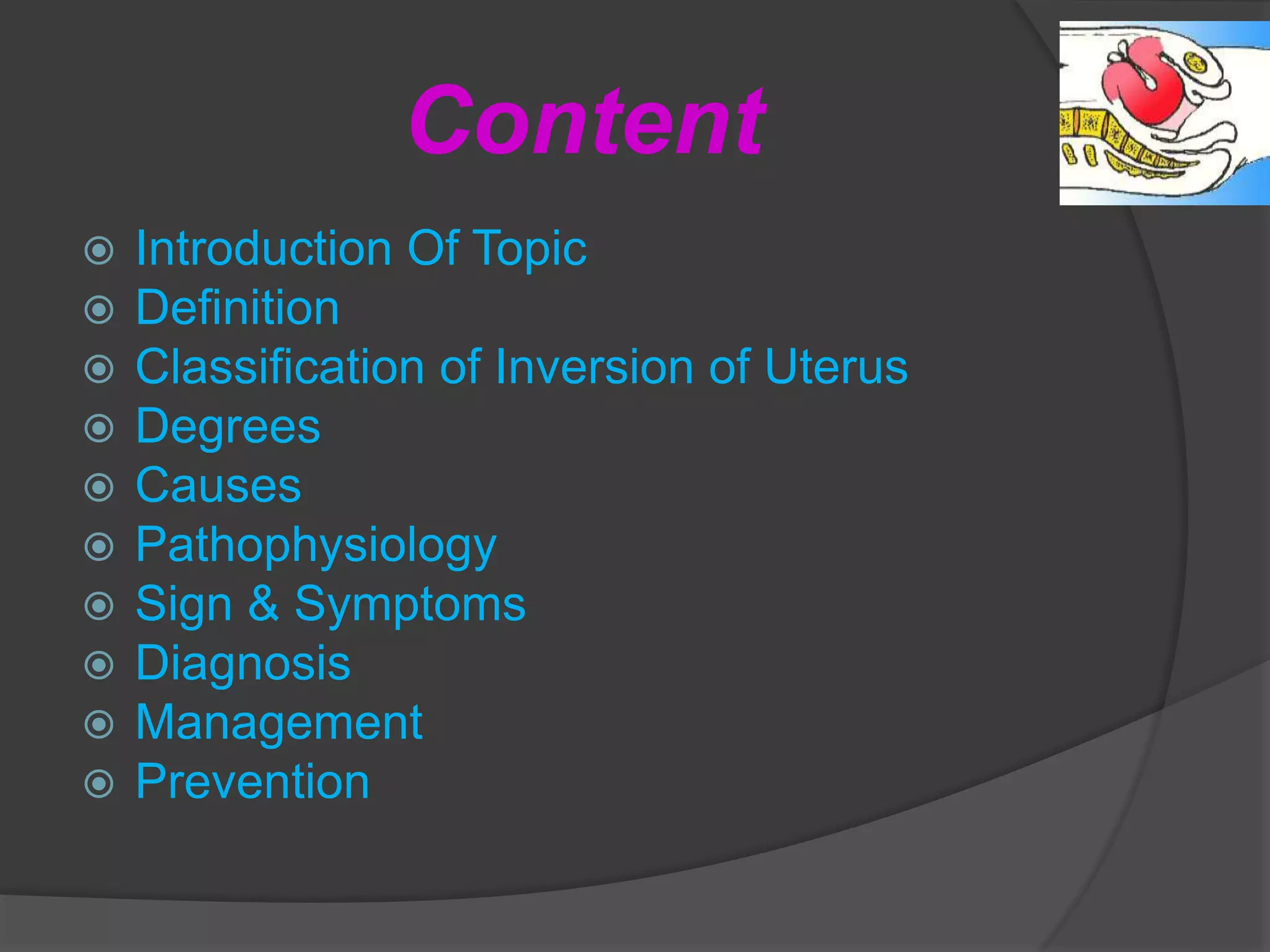 Inversion Of Uterus | PPTX