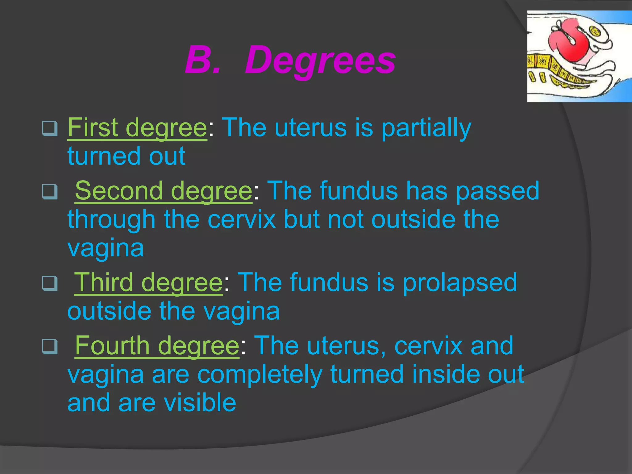 Inversion Of Uterus | PPTX