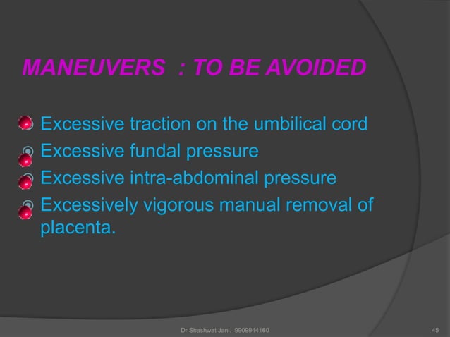 Inversion Of Uterus | PPTX | Pregnancy | Reproductive Health