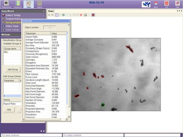 Dipa 2000 Particle Size And Shape Analyzer Ppsx Photo Editing Software Computer Software And