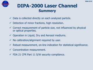 DIPA 2000 Particle Size & Shape Analyzer | PPSX