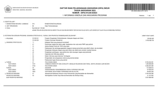 DIPA-Induk-DJPB-2023 PEMERINTAH ri TAHUN 2024 | PDF