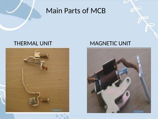 Mcb Circuit breakers electrical engineering.pptx