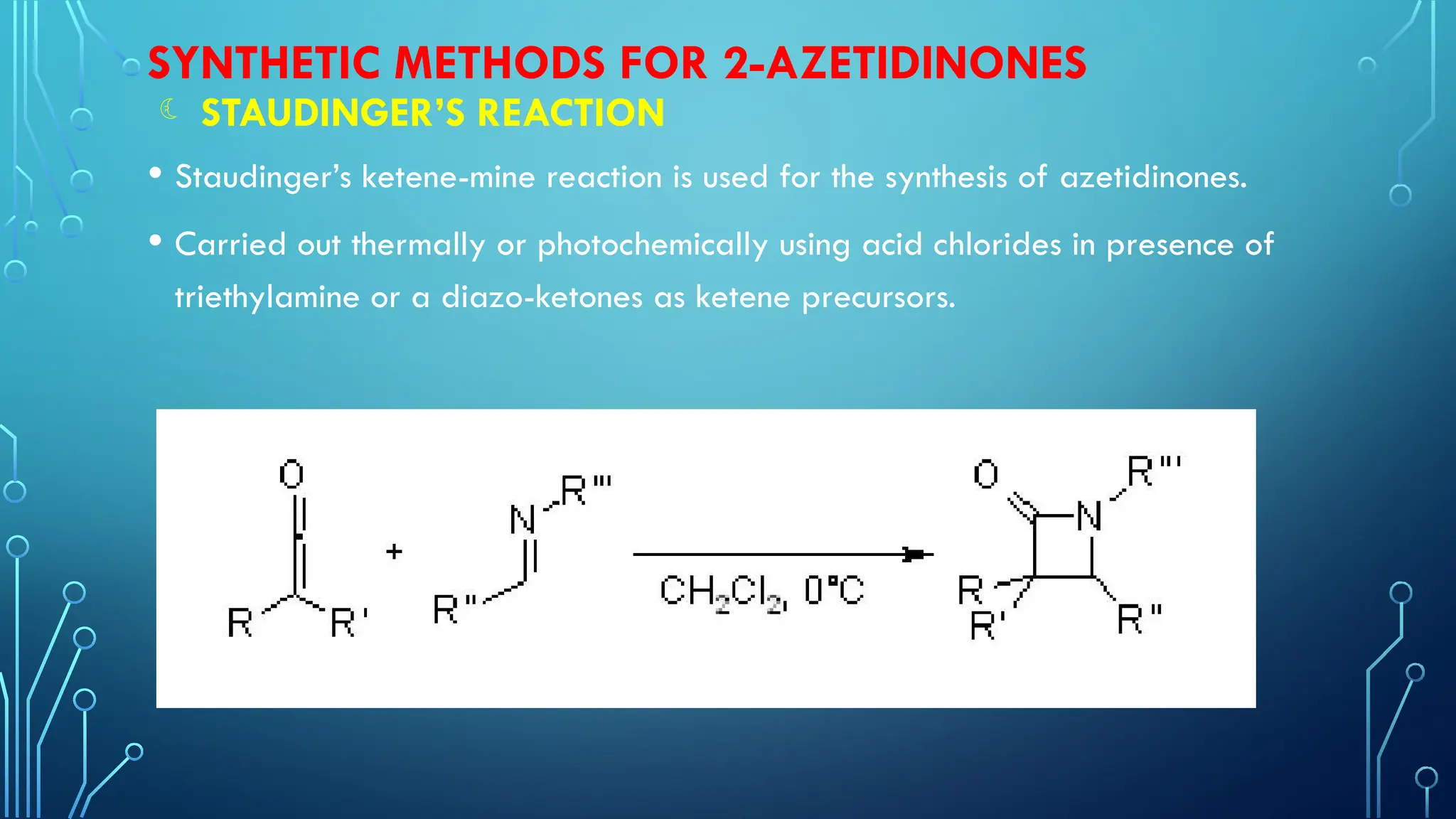 Novel tricyclic azetidinone molecule synthesis | PPTX