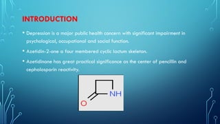 Novel tricyclic azetidinone molecule synthesis | PPT