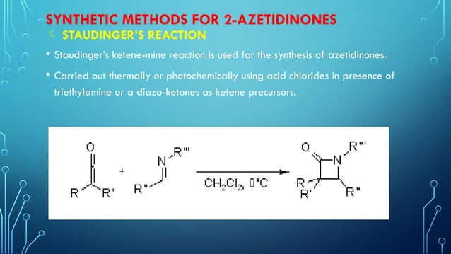 Novel tricyclic azetidinone molecule synthesis | PPT