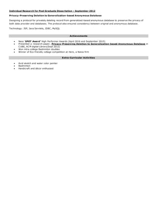 Dipalee Shah Resume | PDF