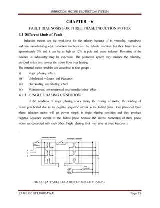 induction motor protection system seminar report | DOCX