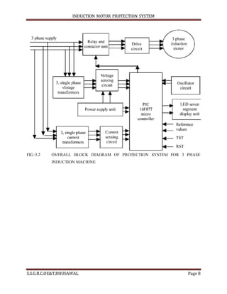 induction motor protection system seminar report | DOCX