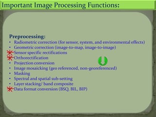 Digital Image Processing and gis software systems | PDF