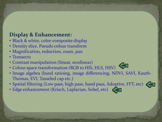 Digital Image Processing and gis software systems | PDF