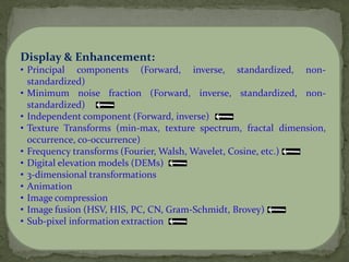 Digital Image Processing and gis software systems | PDF