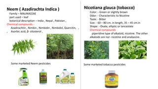 herbal pesticides | PPTX