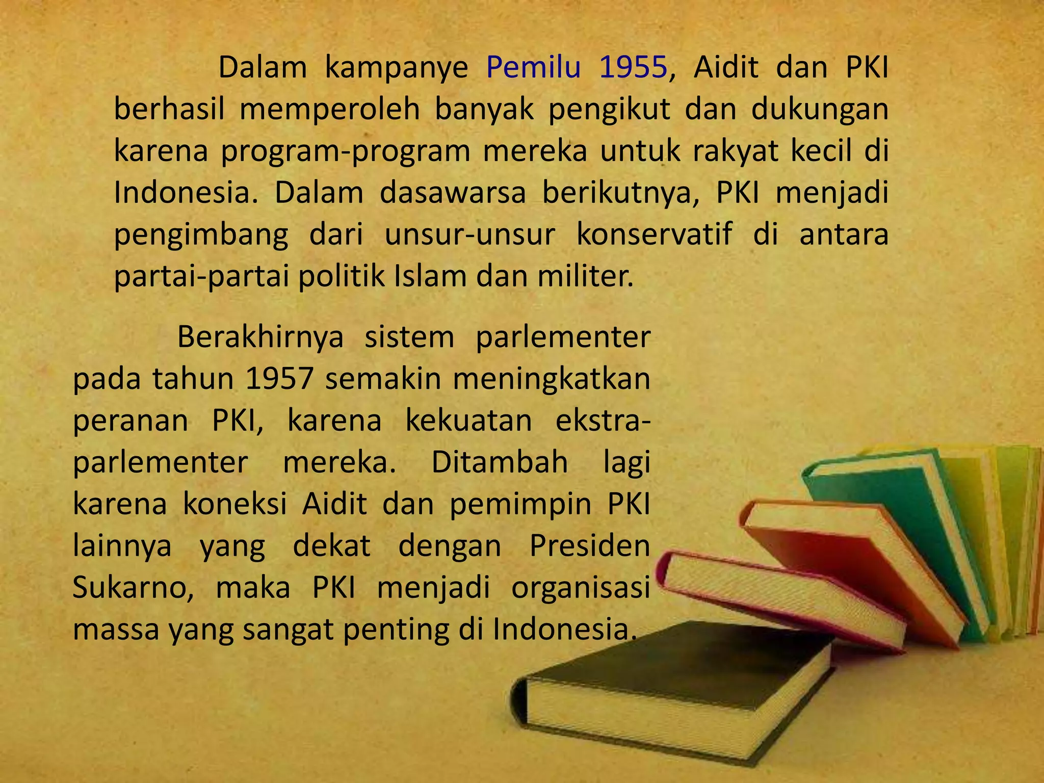 Dipa nusantara aidit | PPTX