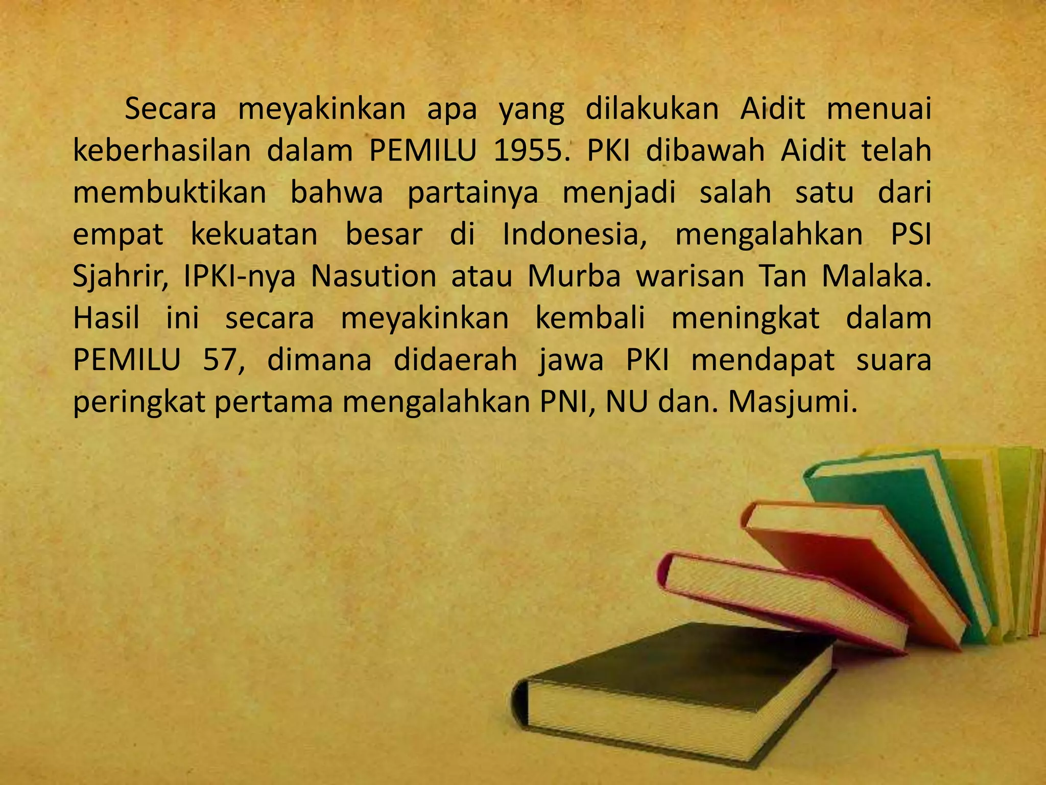 Dipa nusantara aidit | PPTX