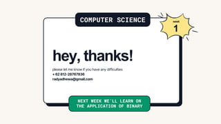 Understanding Computer Language: Binary, Hexadecimal, and Number ...