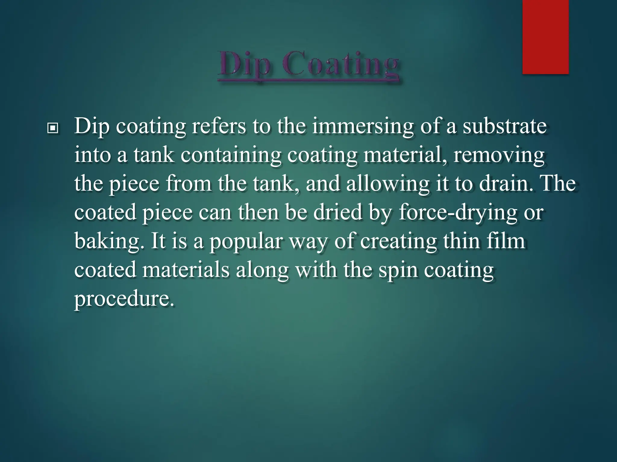 Dip coating process.pdf