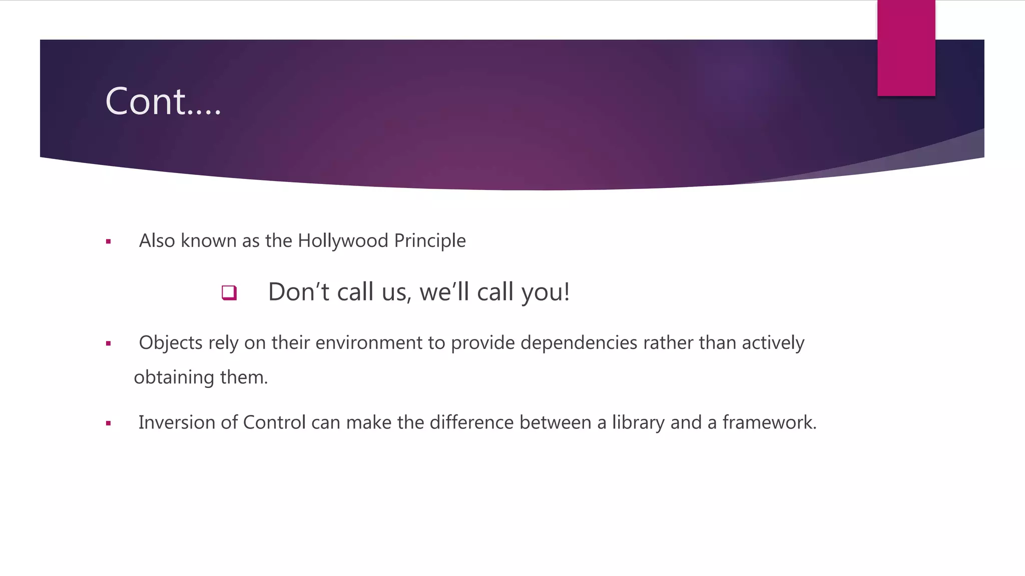 Dip(dependency inversion principle) presentation | PPTX | Programming Languages | Computing