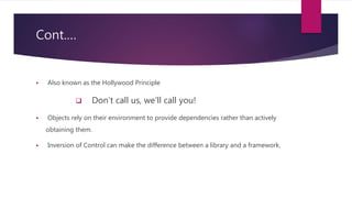 Dip(dependency inversion principle) presentation | PPTX | Programming ...