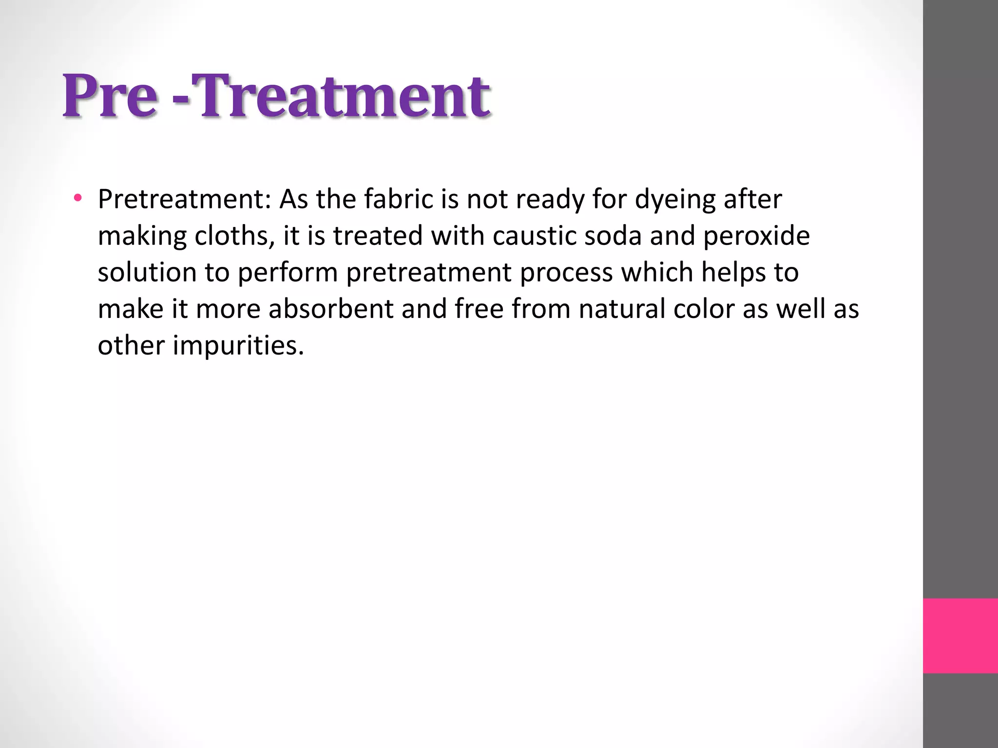 Dip dyeing presentation | PPT