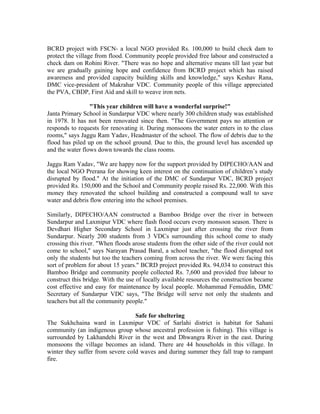 Dipecho iii final evaluation bcrd report june 09 | PDF