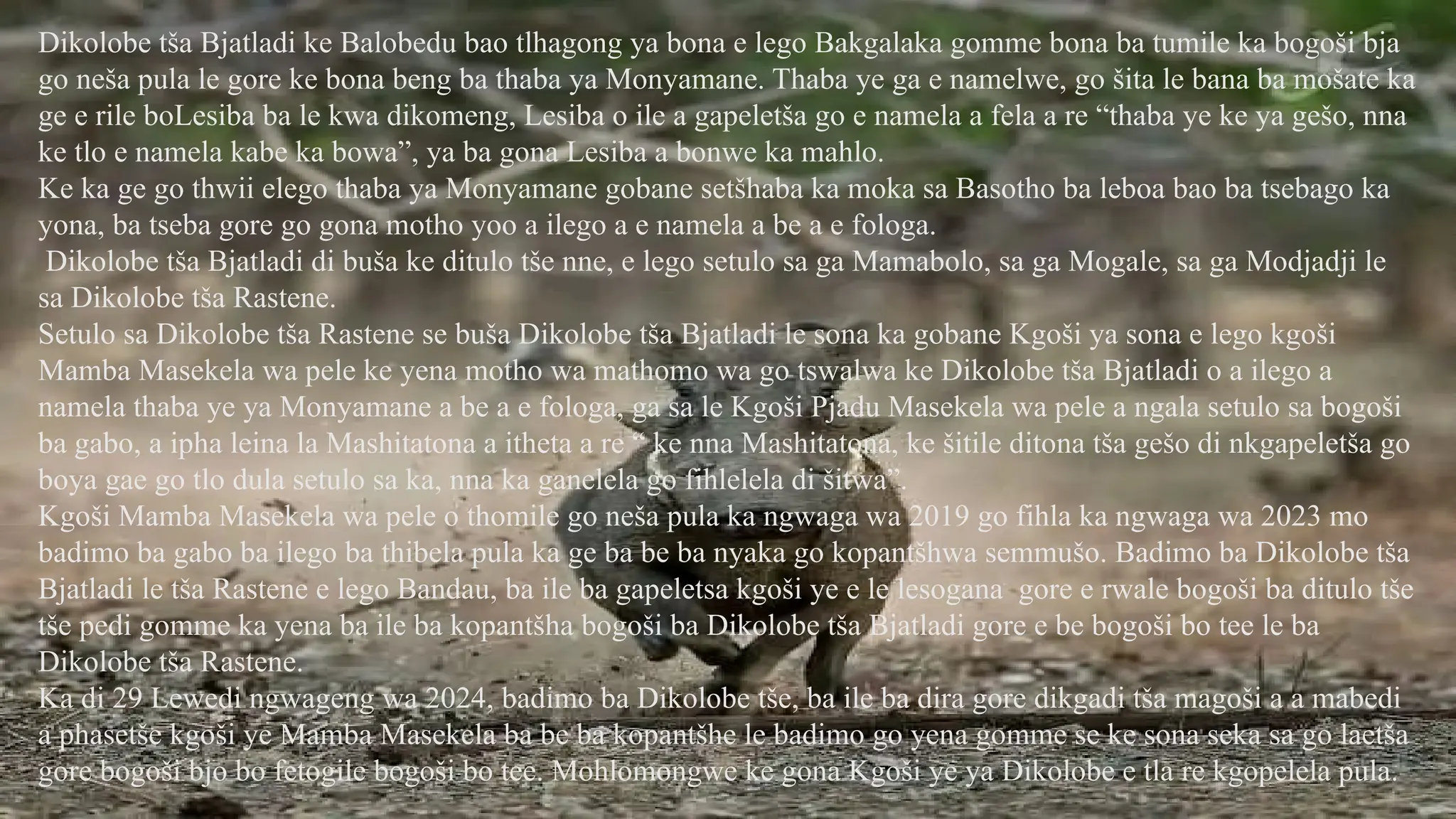 Dipego AFT 121- Dikolobe tsa Bjatladi.pptx