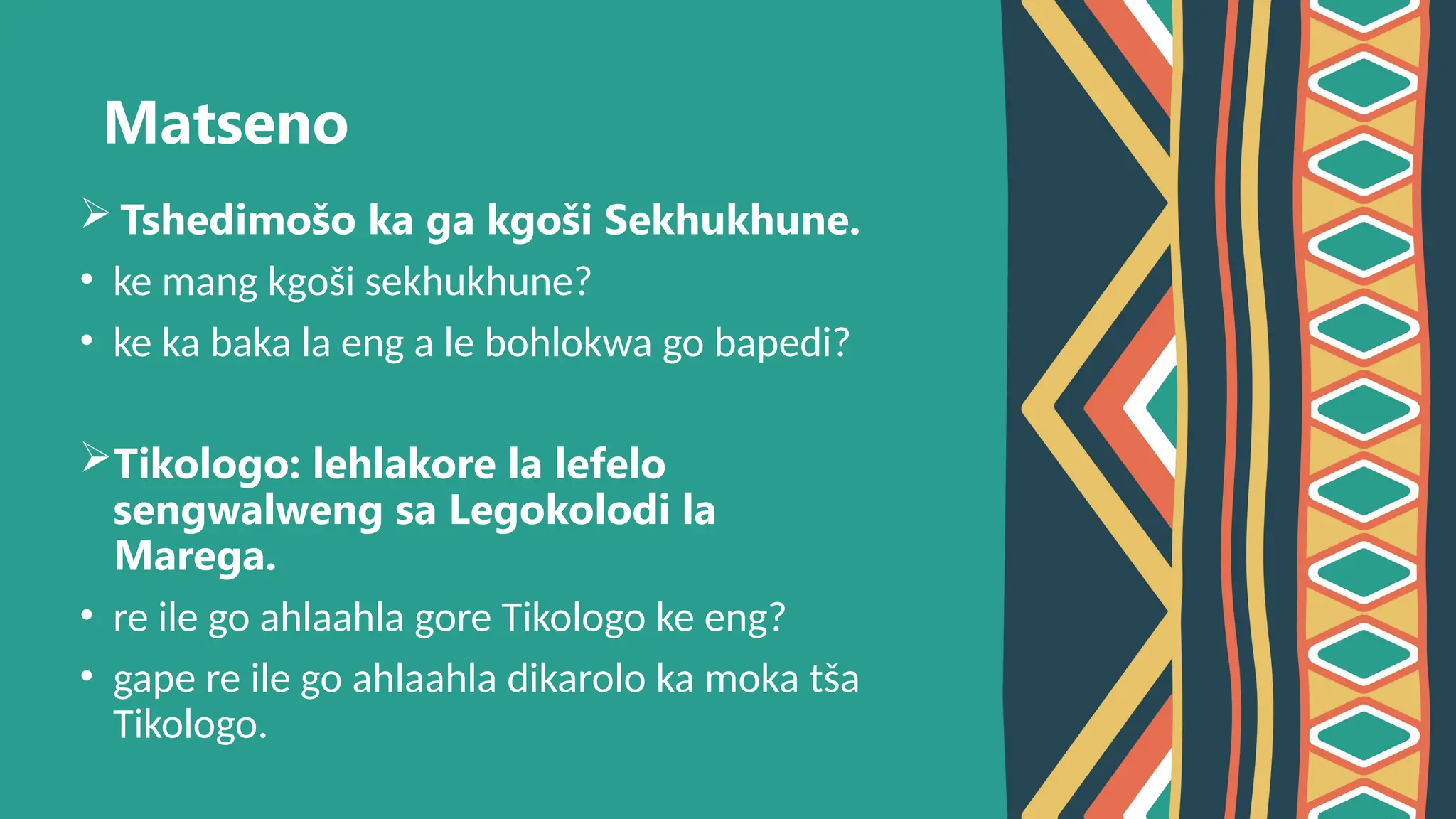 Dipego tša aft 121:sehlopha sa gaKgoši Sekhukhene..pptx