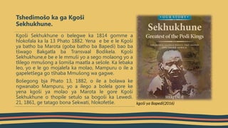 Dipego tša aft 121:sehlopha sa gaKgoši Sekhukhene..pptx