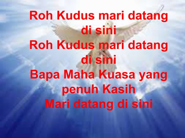 Dipenuhi ROH Kudus | PPTX