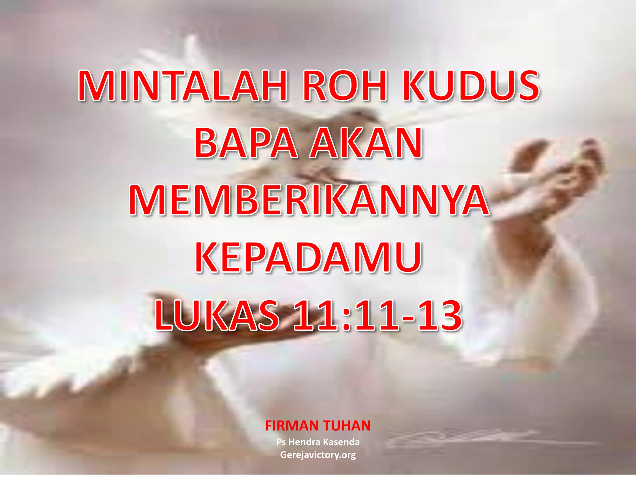 Dipenuhi roh kudus | PPTX