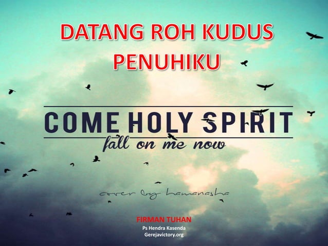 Dipenuhi roh kudus | PPTX