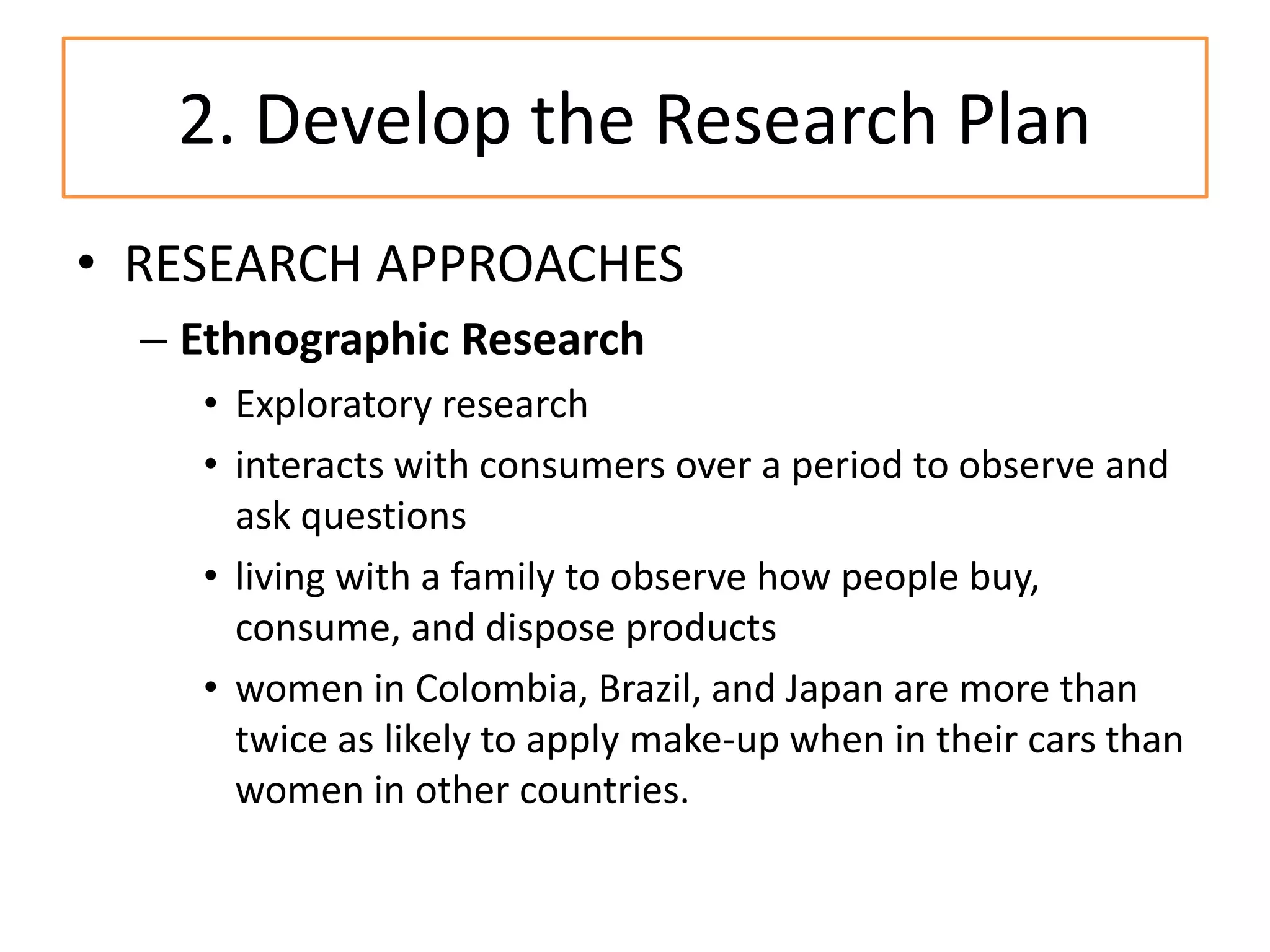 Marketing Research Process | PPT