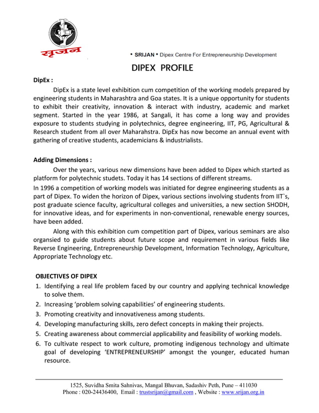Dipex profile1 | PDF | Free Download
