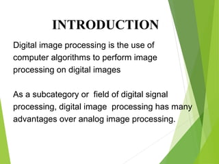 Digital Image Processing (DIP) | PPT