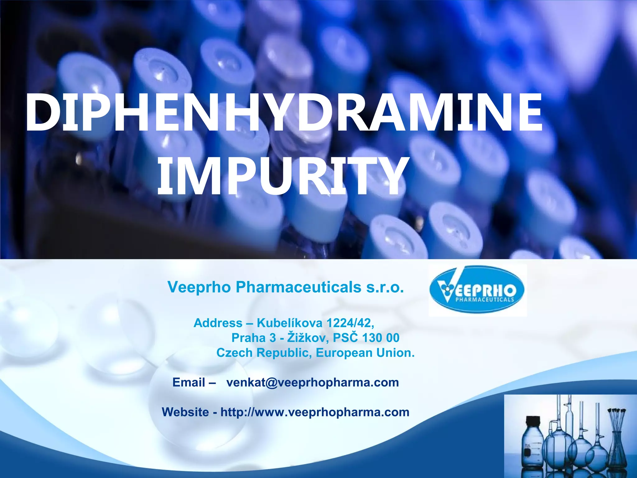 Diphenhydramine impurity | PPT