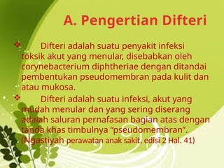 Penyakit Diphteri pada anak anak Ppt.pptx