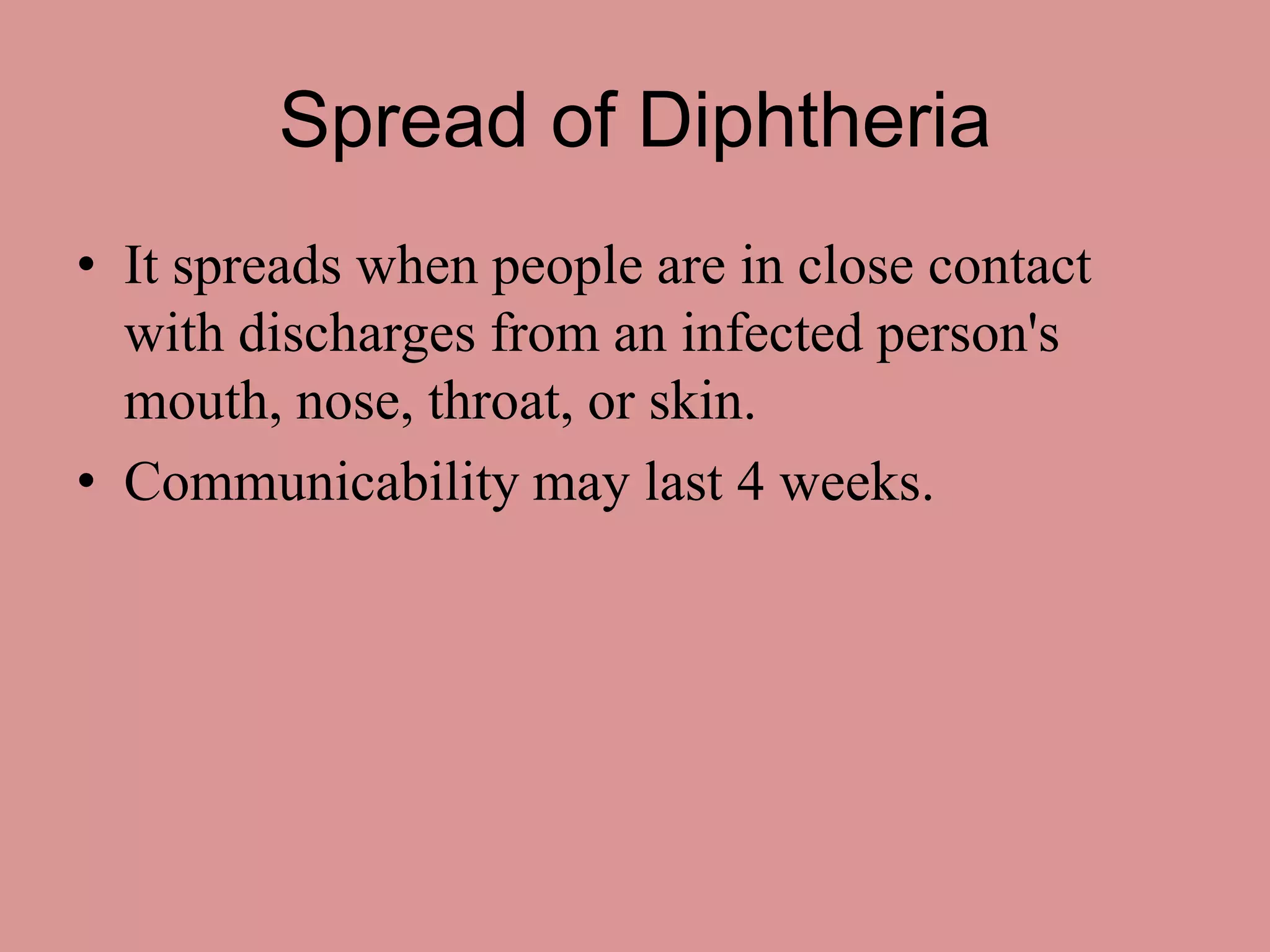 Diphtheria | PPTX