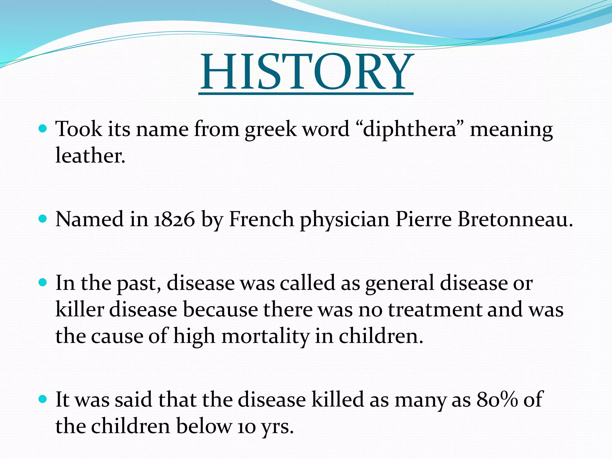 Diphtheria | PPTX