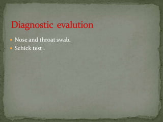 DIPHTHERIA by Manish Kumar diphtheria ppt | PPT