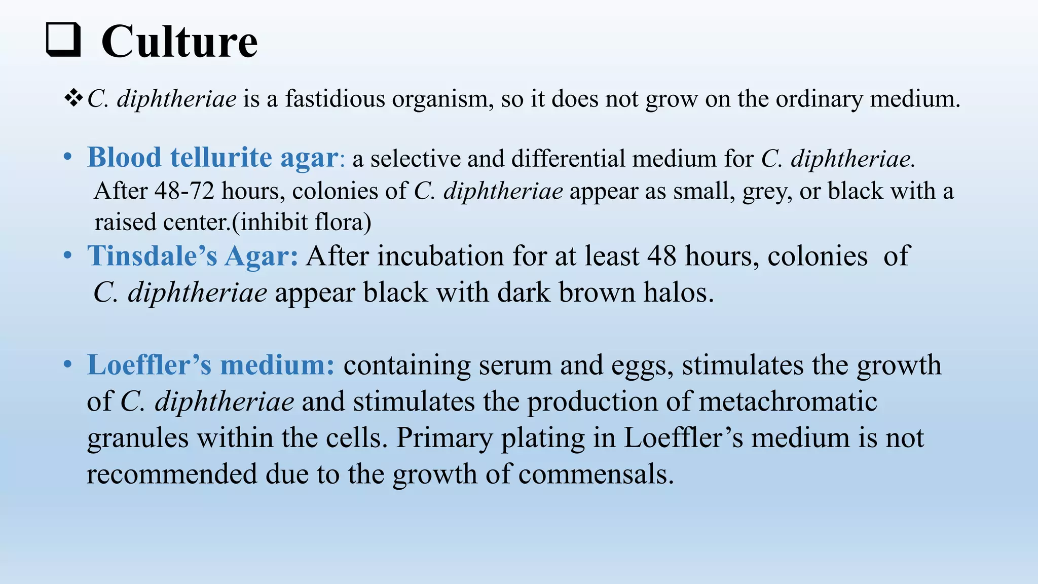 Diphtheria microbiology presentation . | PPTX